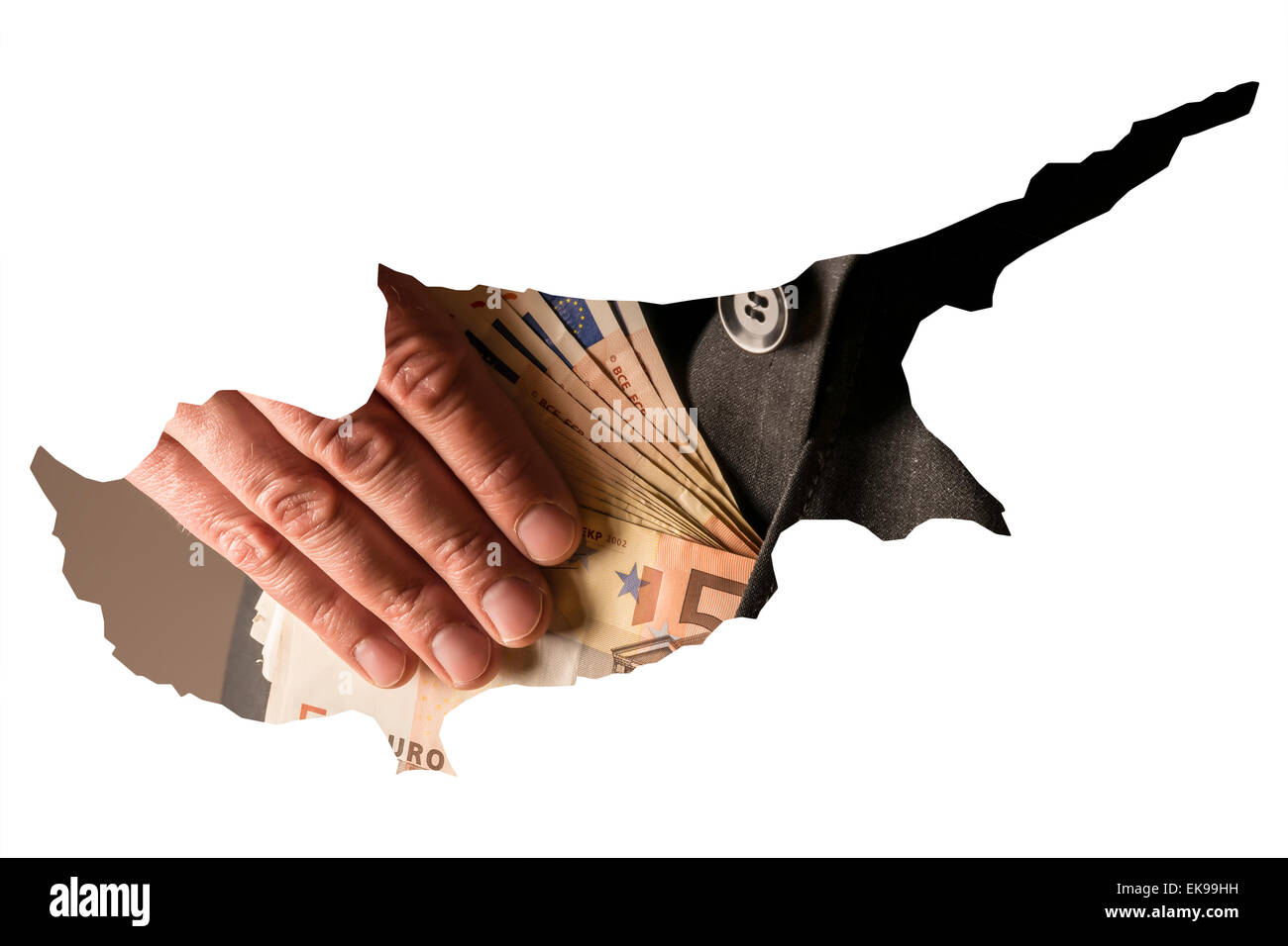 Cyprus money white Stock Photo - Alamy