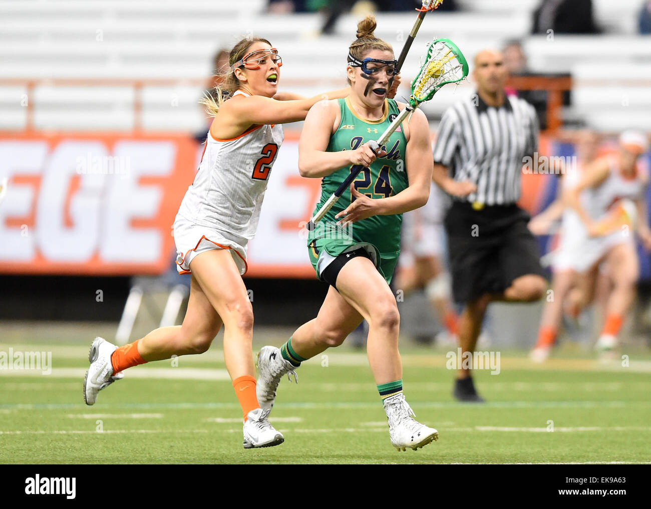 Overtime. 7th Apr, 2015. Notre Dame Fighting Irish midfielder Casey ...