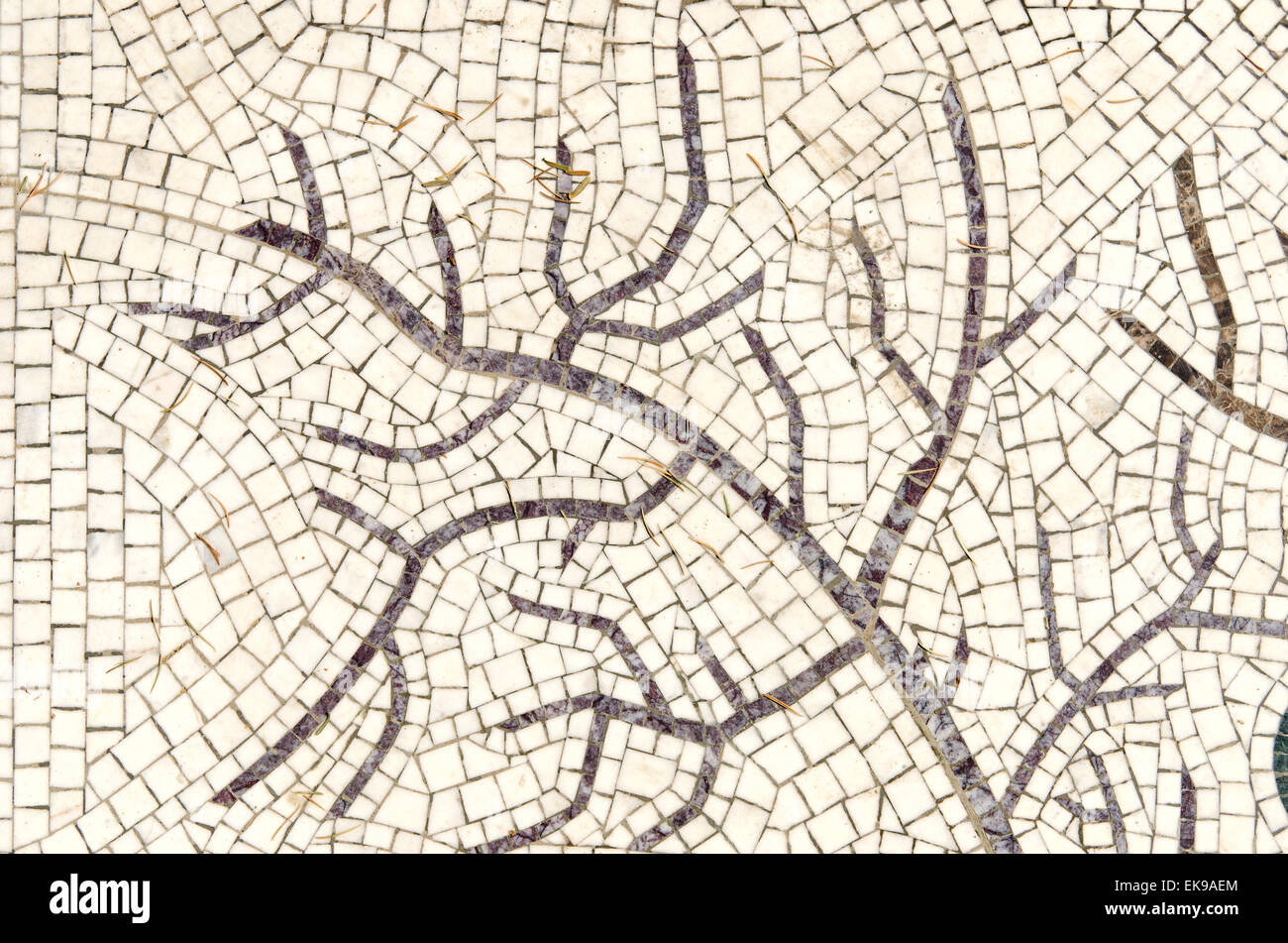 Mosaic art tree hi-res stock photography and images - Alamy