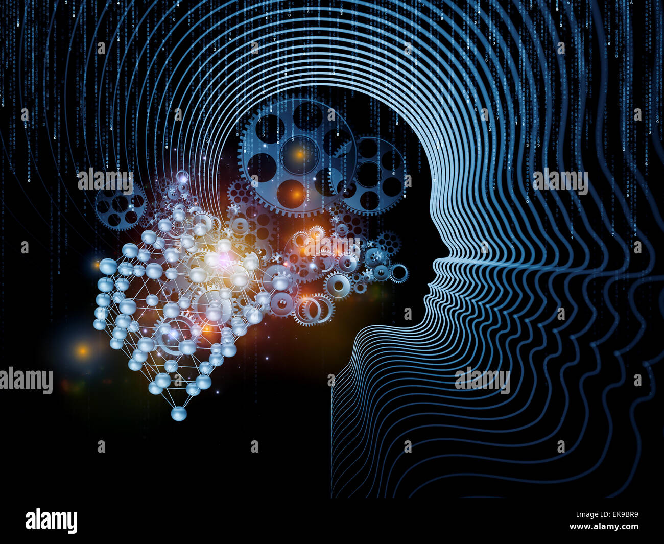 Realms of Technology Stock Photo - Alamy