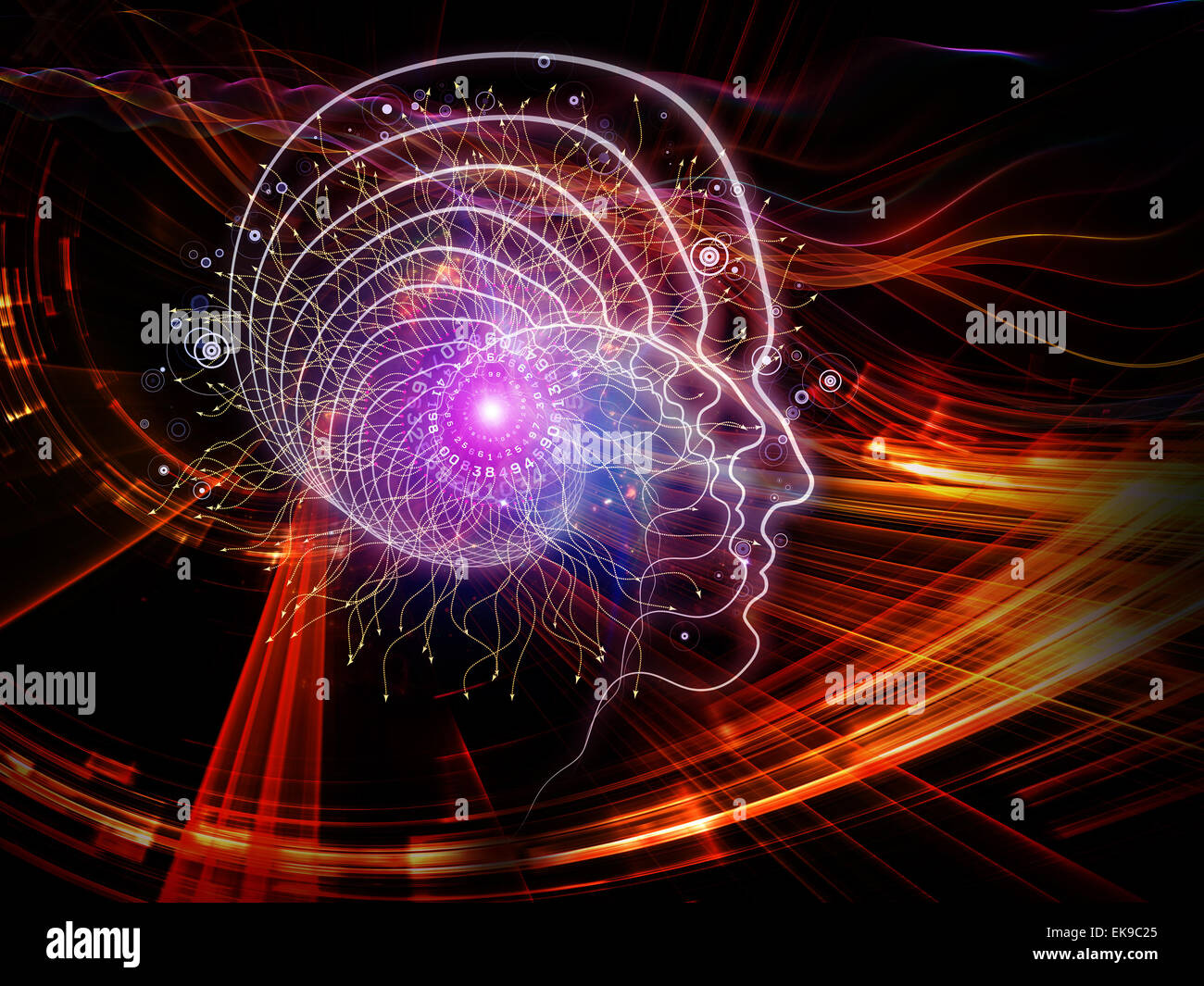 Paradigm of Human Technology Stock Photo - Alamy