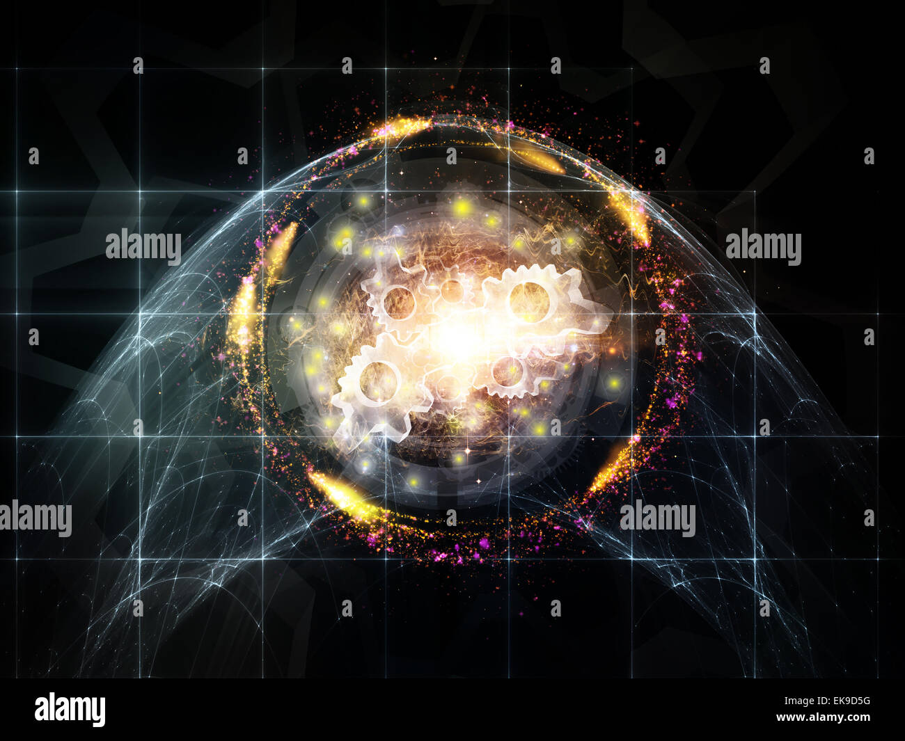 Paths of Technology Stock Photo - Alamy