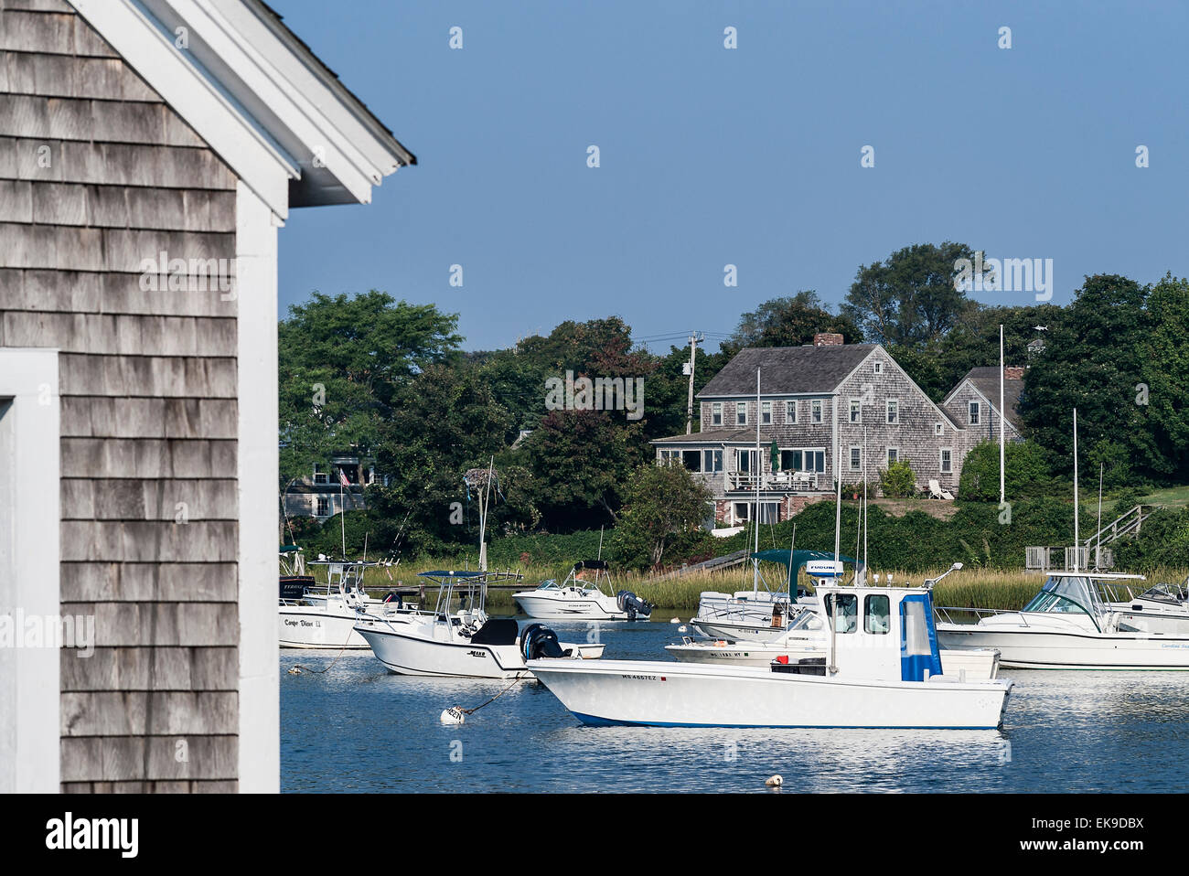 Wychmere Harbor, Harwich, Cape Cod, Massachusetts, USA Stock Photo - Alamy