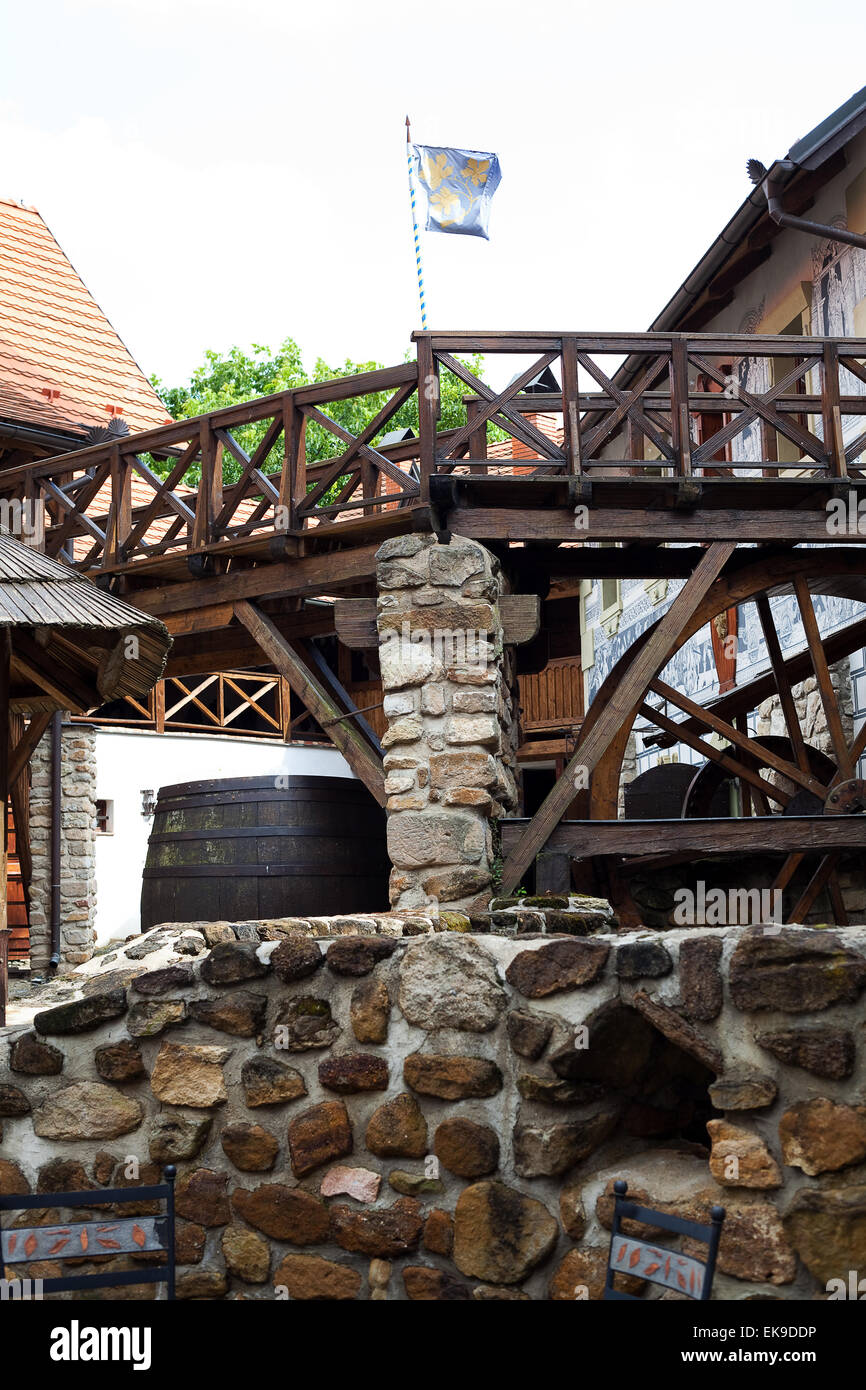 decoration of a medieval castle Stock Photo - Alamy