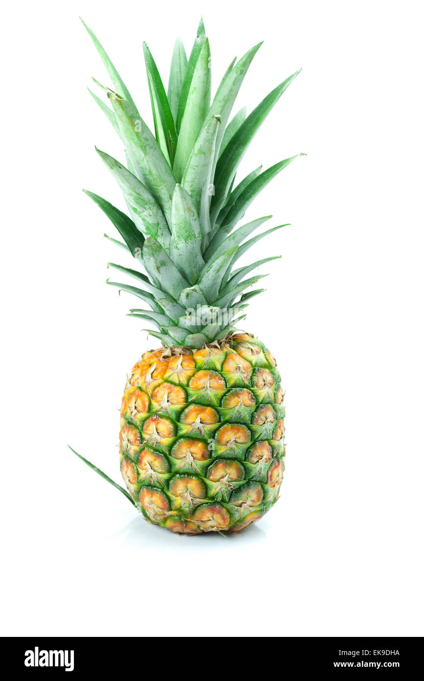 pineapple isolated on white Stock Photo - Alamy