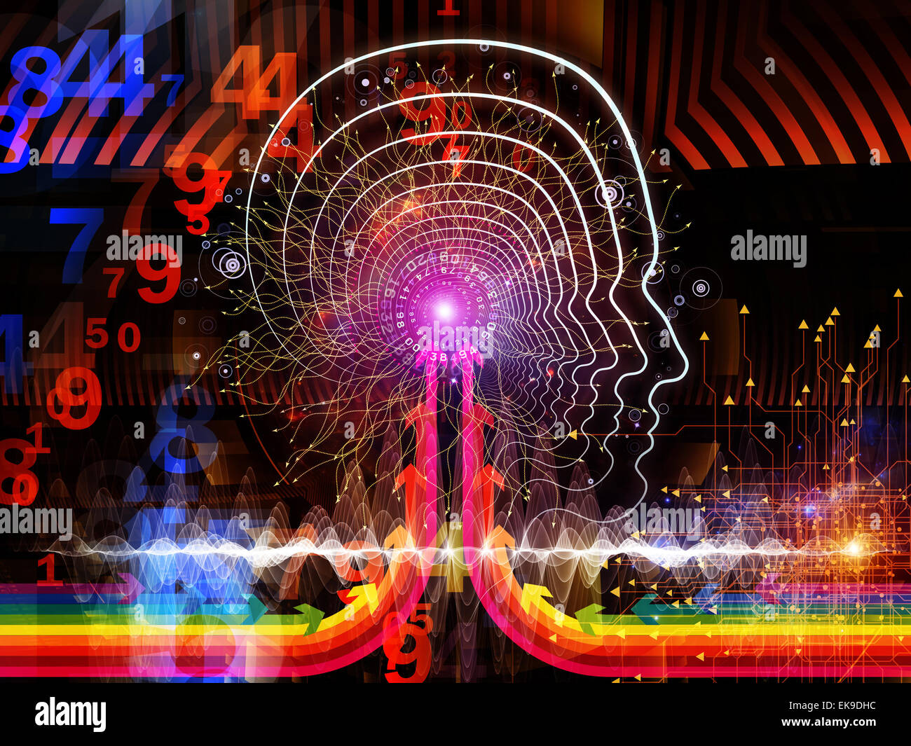 Paradox communication abstract art hi-res stock photography and images ...