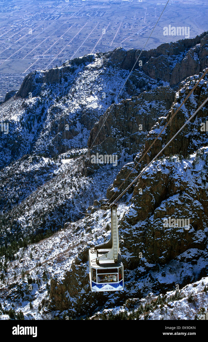 Sandia Peak Aerial Tramway (2.7 miles) is the world's largest single ...