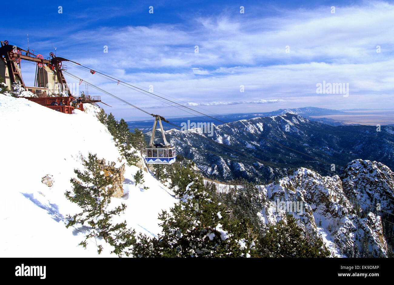 Sandia peak aerial tramway hi-res stock photography and images - Alamy