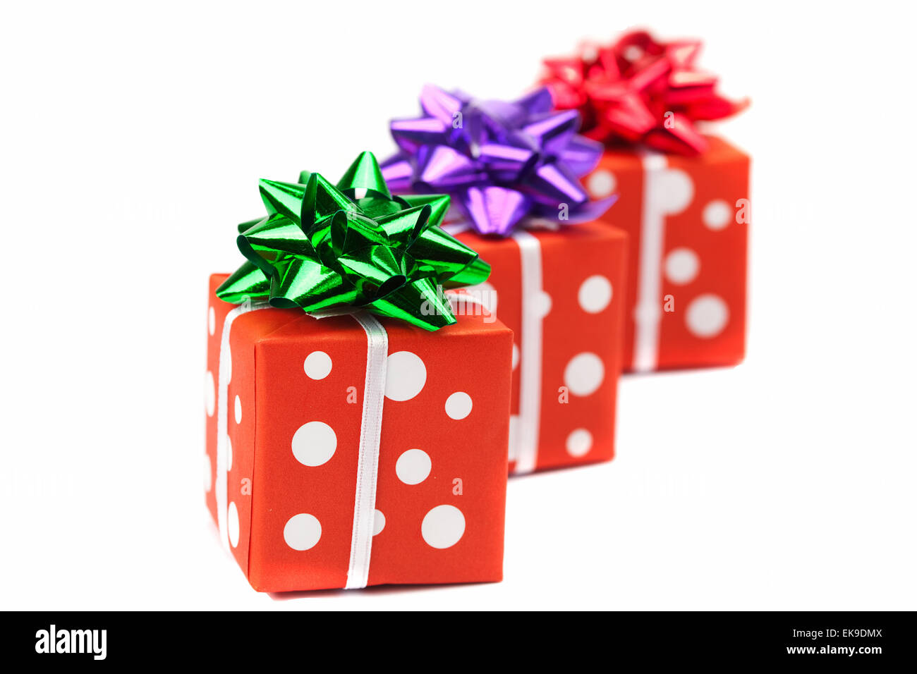 presents isolated on white Stock Photo - Alamy