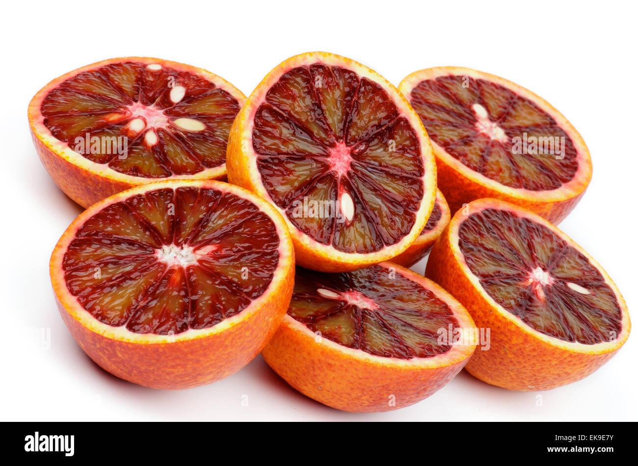 Blood orange freshness circle chopped hi-res stock photography and ...