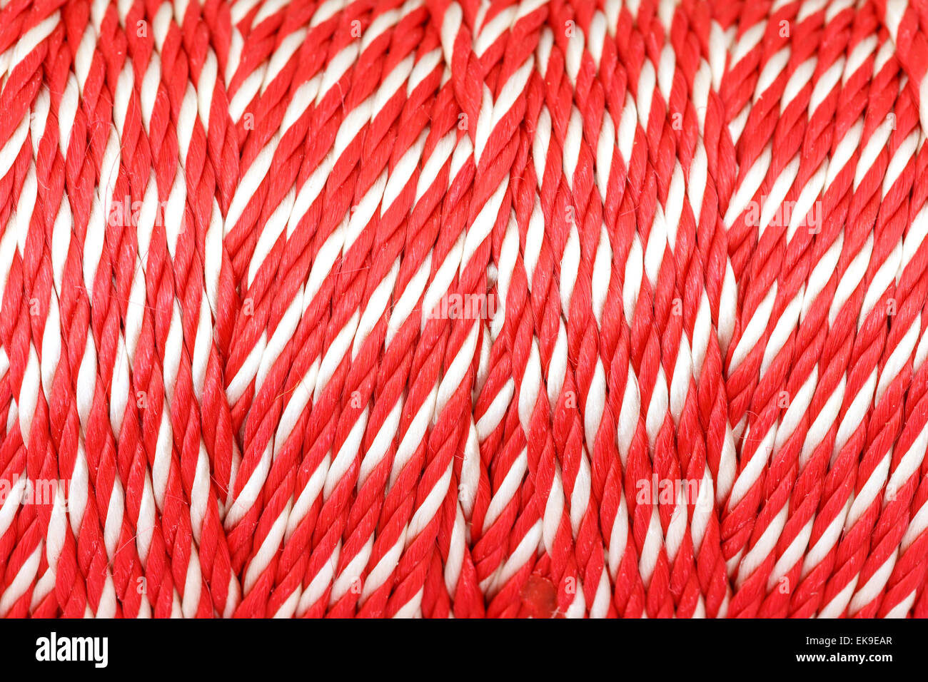Texture of red rope Stock Photo - Alamy