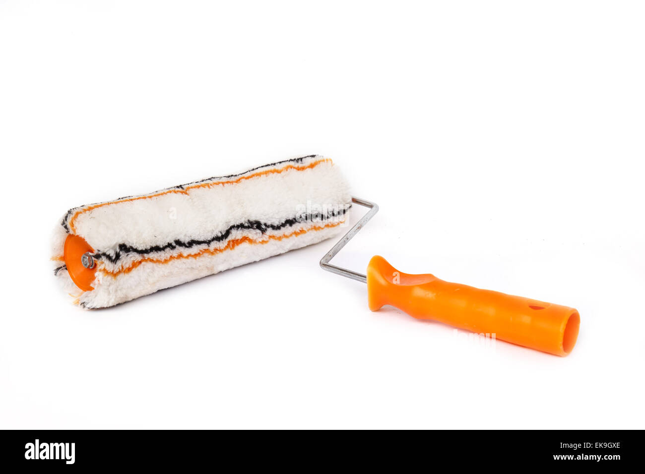 Paint roller isolated Stock Photo - Alamy