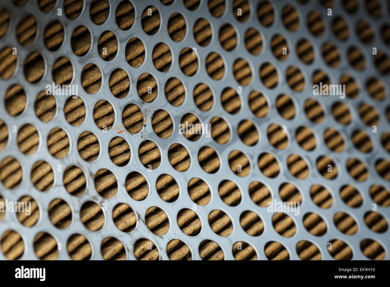 Metal grid for background Stock Photo - Alamy
