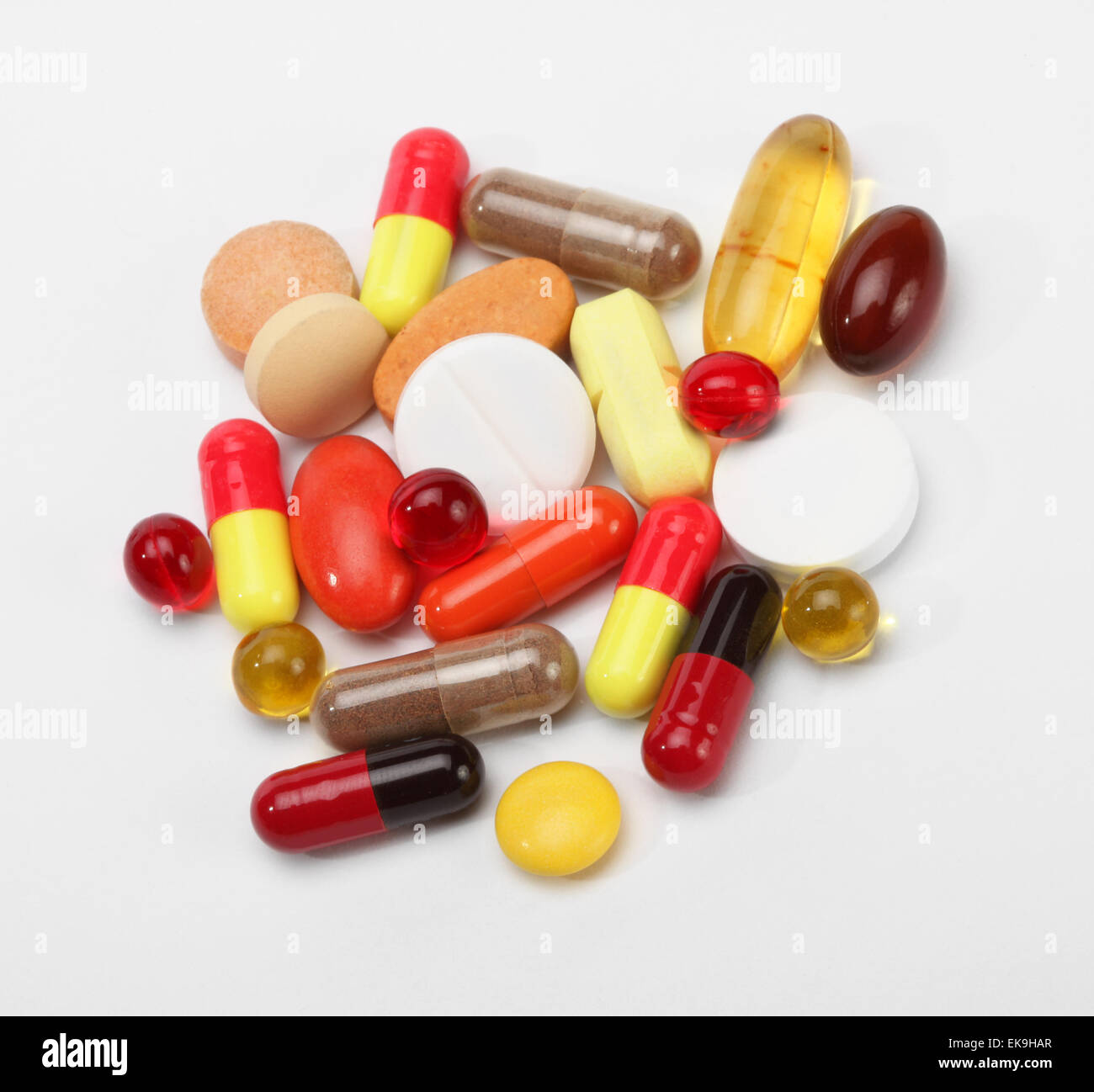 vitamins, pills and tablets Stock Photo - Alamy