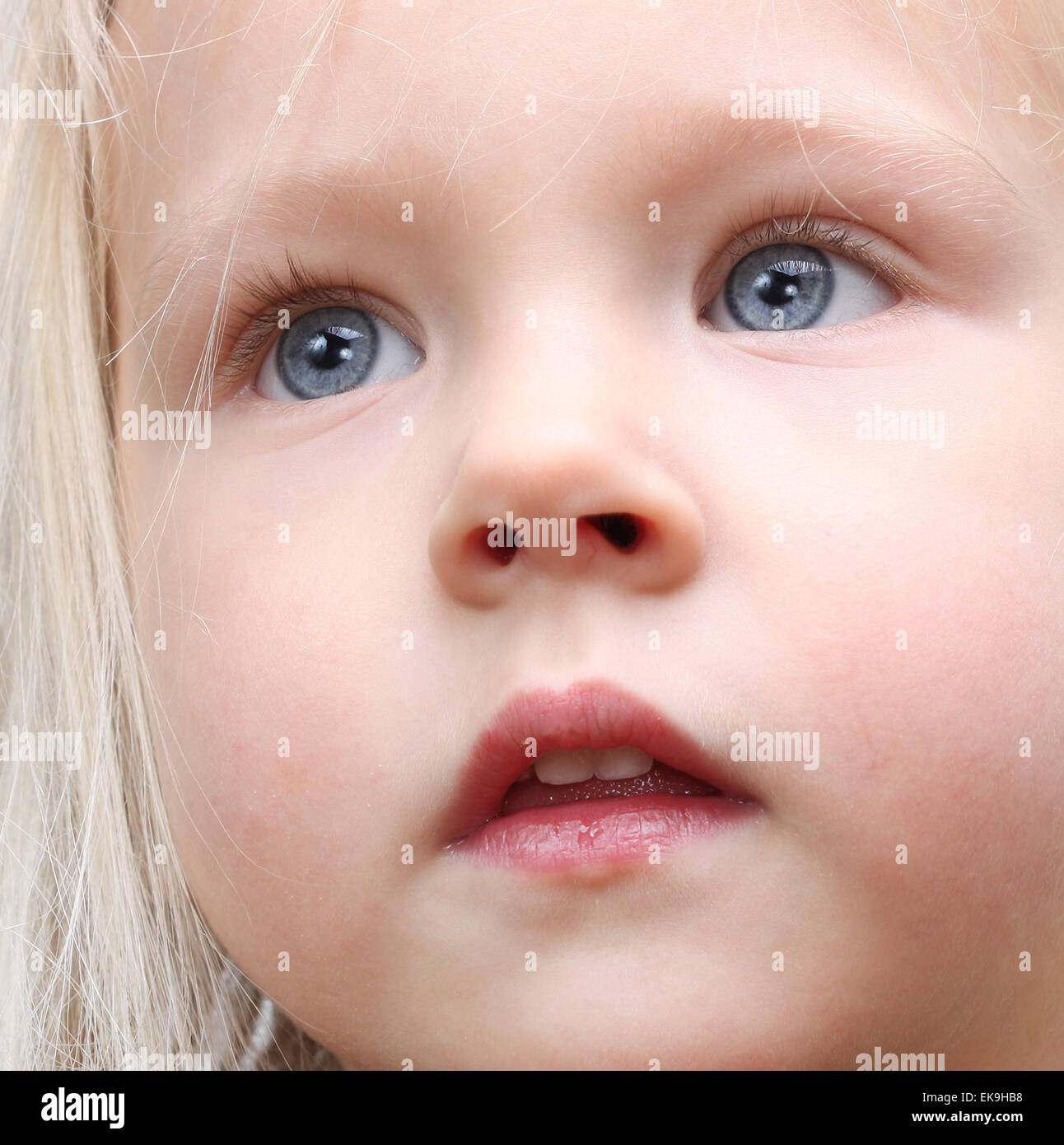 Portrait of a little baby child girl Stock Photo - Alamy