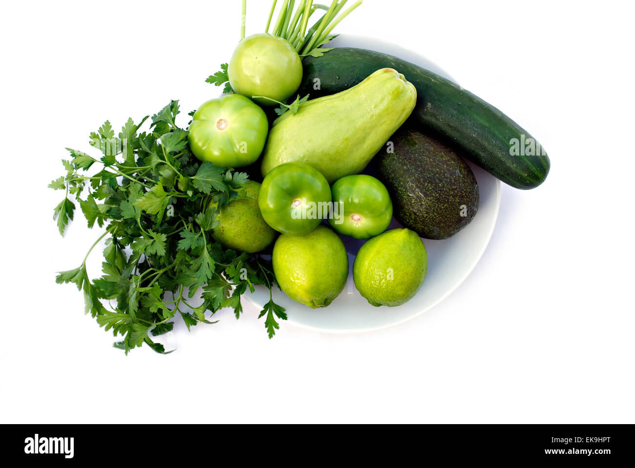 Plate of fruits and vegetable hi-res stock photography and images - Alamy