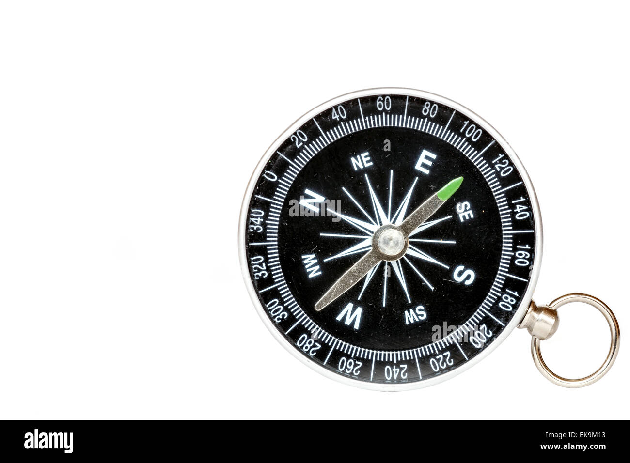 Compass isolated on white background Stock Photo - Alamy