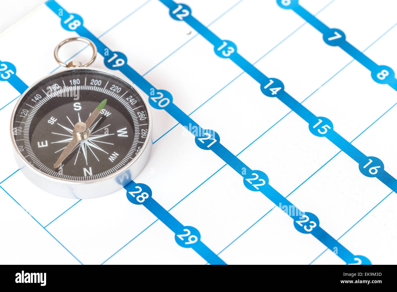 Magnetic calendar hi-res stock photography and images - Alamy