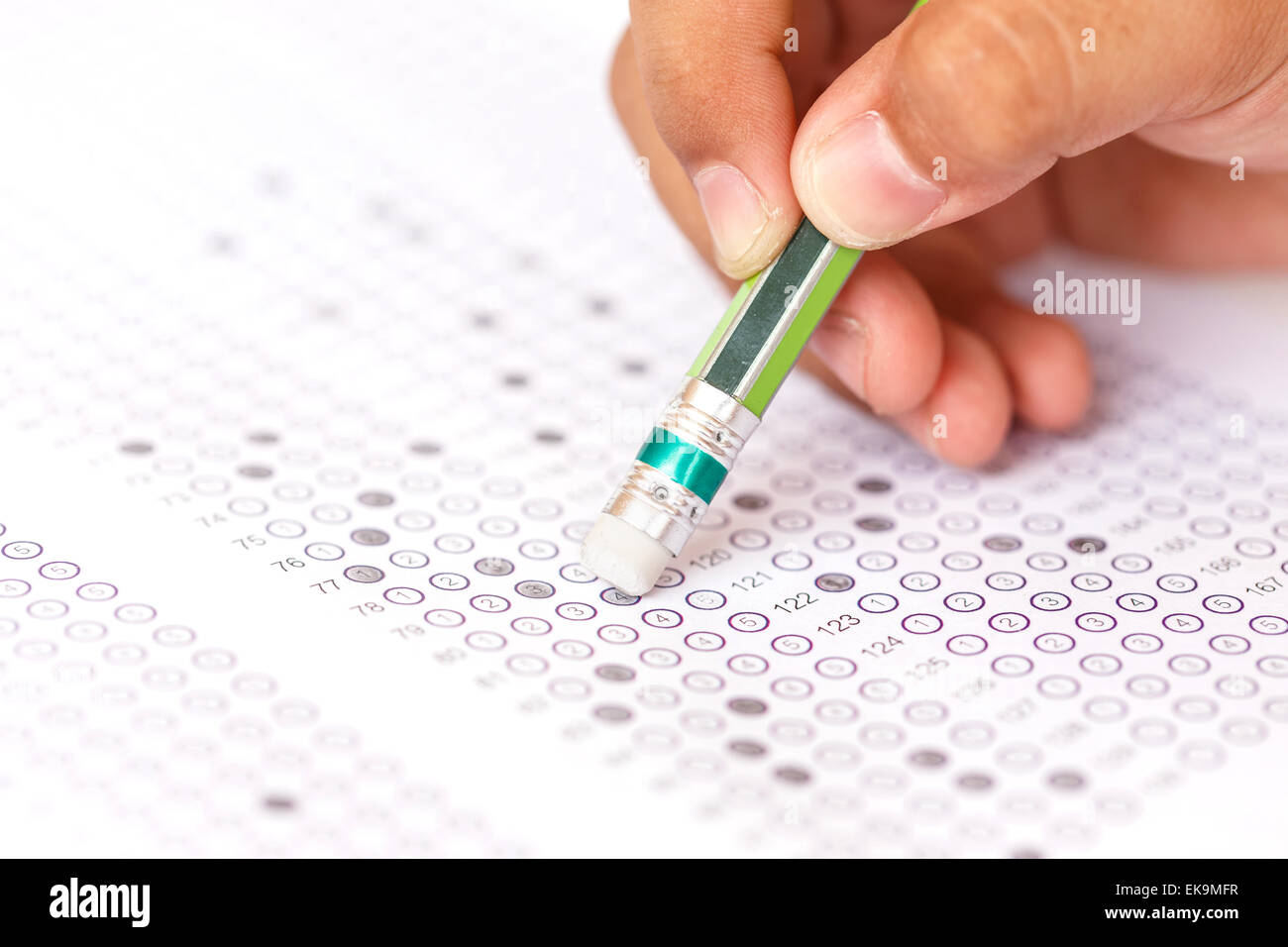 Answer sheet hi-res stock photography and images - Alamy