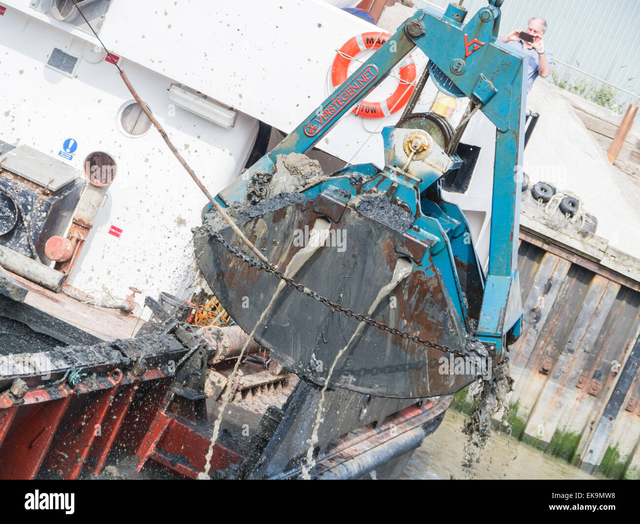 Dredging taking place hi-res stock photography and images - Alamy