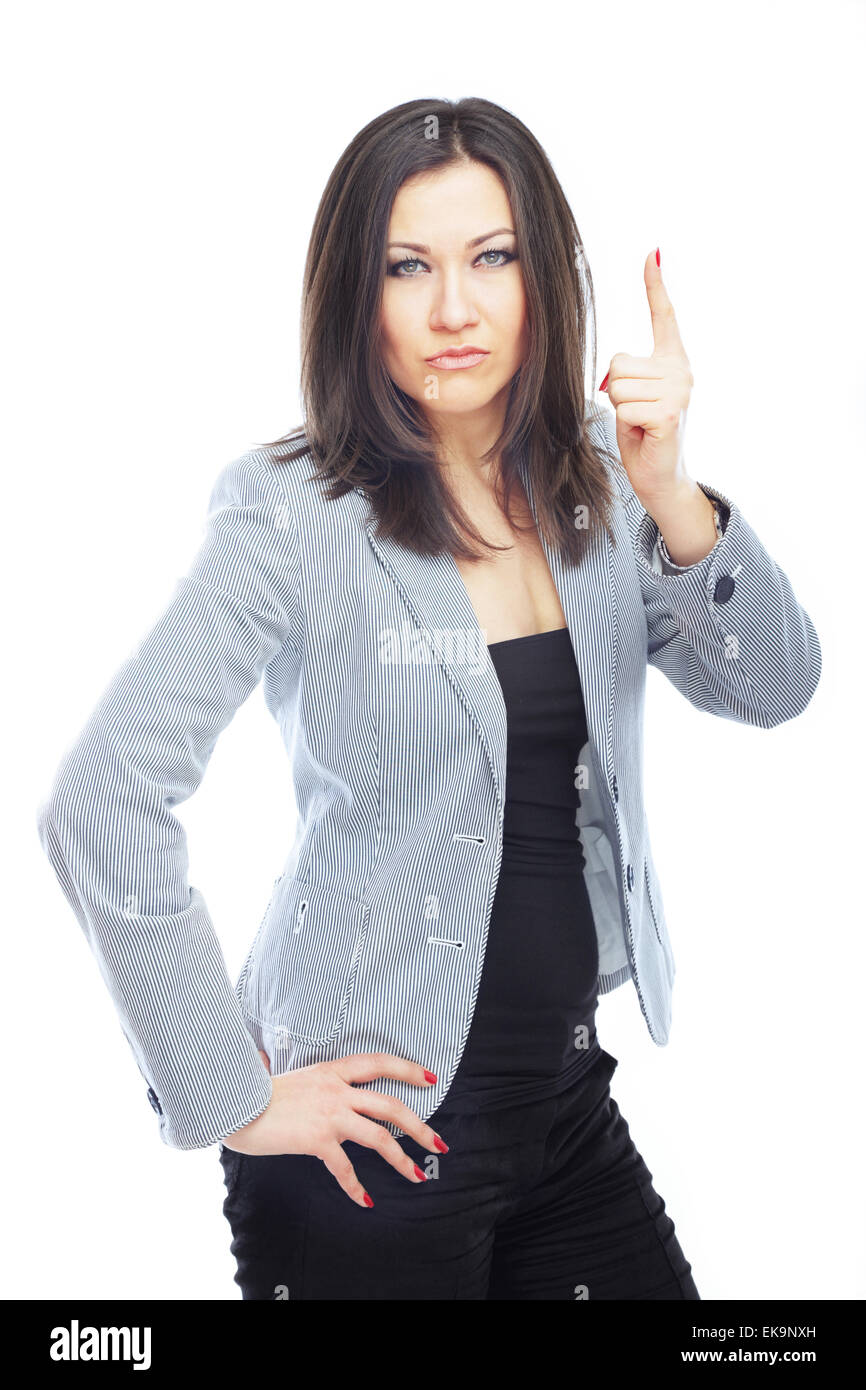 Adult wagging finger hi-res stock photography and images - Alamy