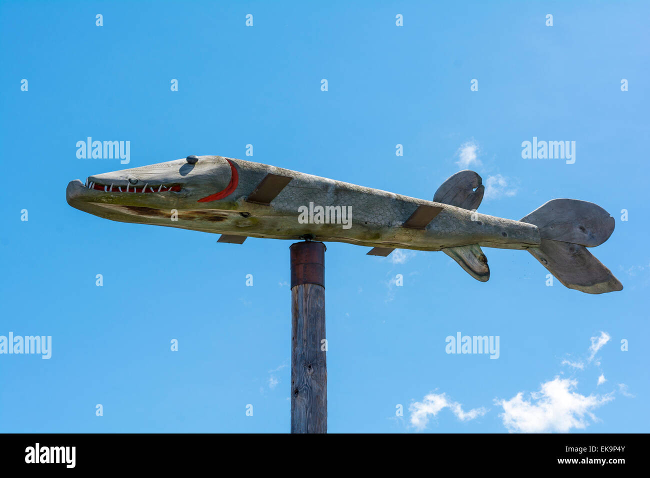 Michigan, Leelanau County, Leland Historic District aka Fishtown, fish ...