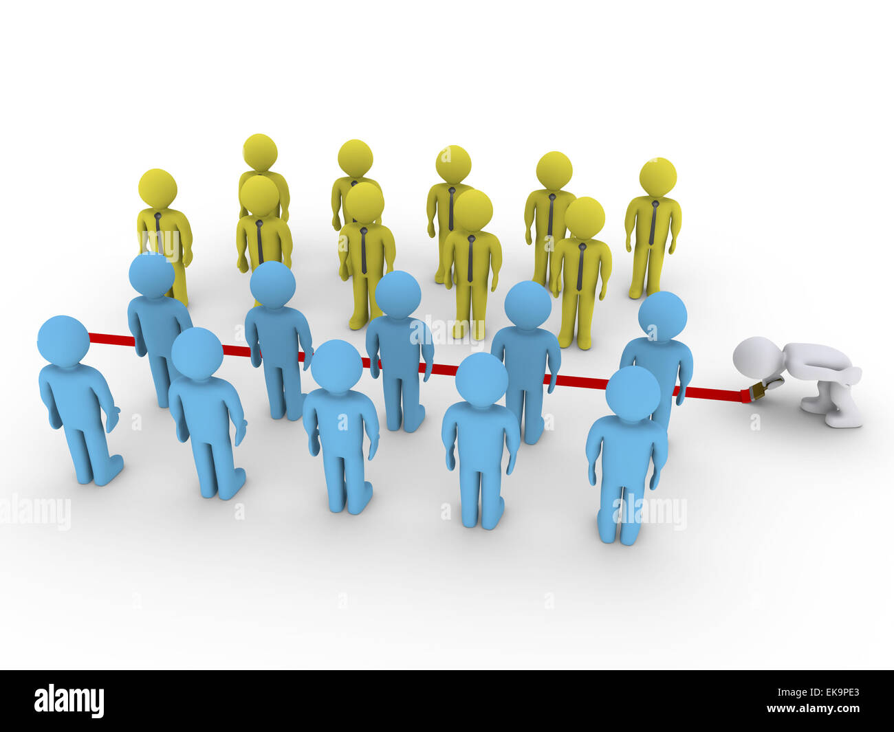 Corporate teams Cut Out Stock Images & Pictures - Alamy