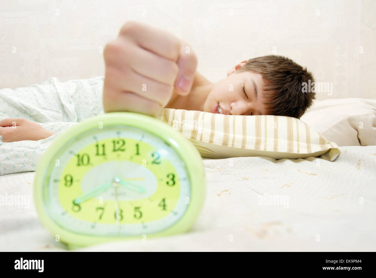Keep silence - let me sleep Stock Photo - Alamy
