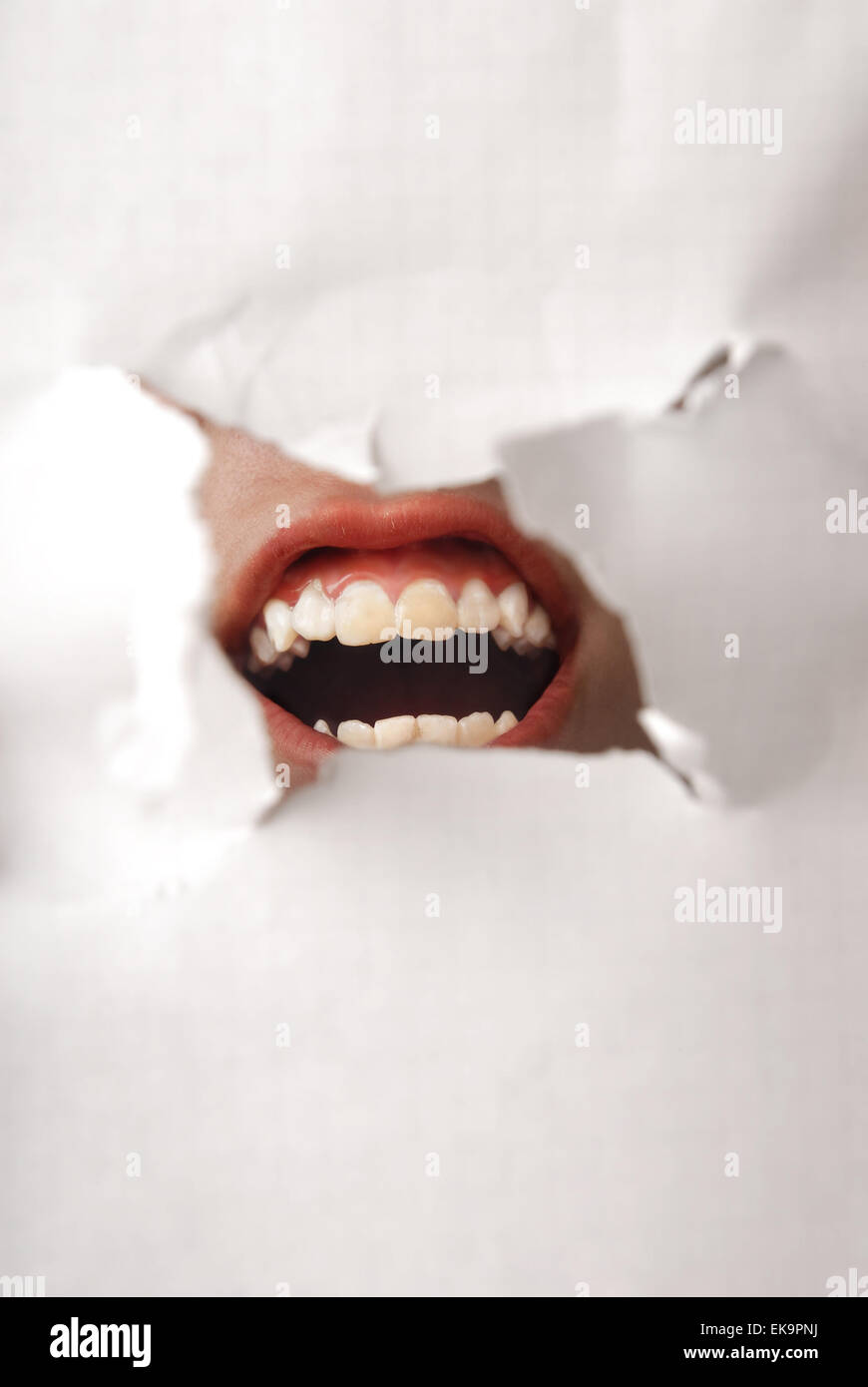 Human screaming hi-res stock photography and images - Alamy