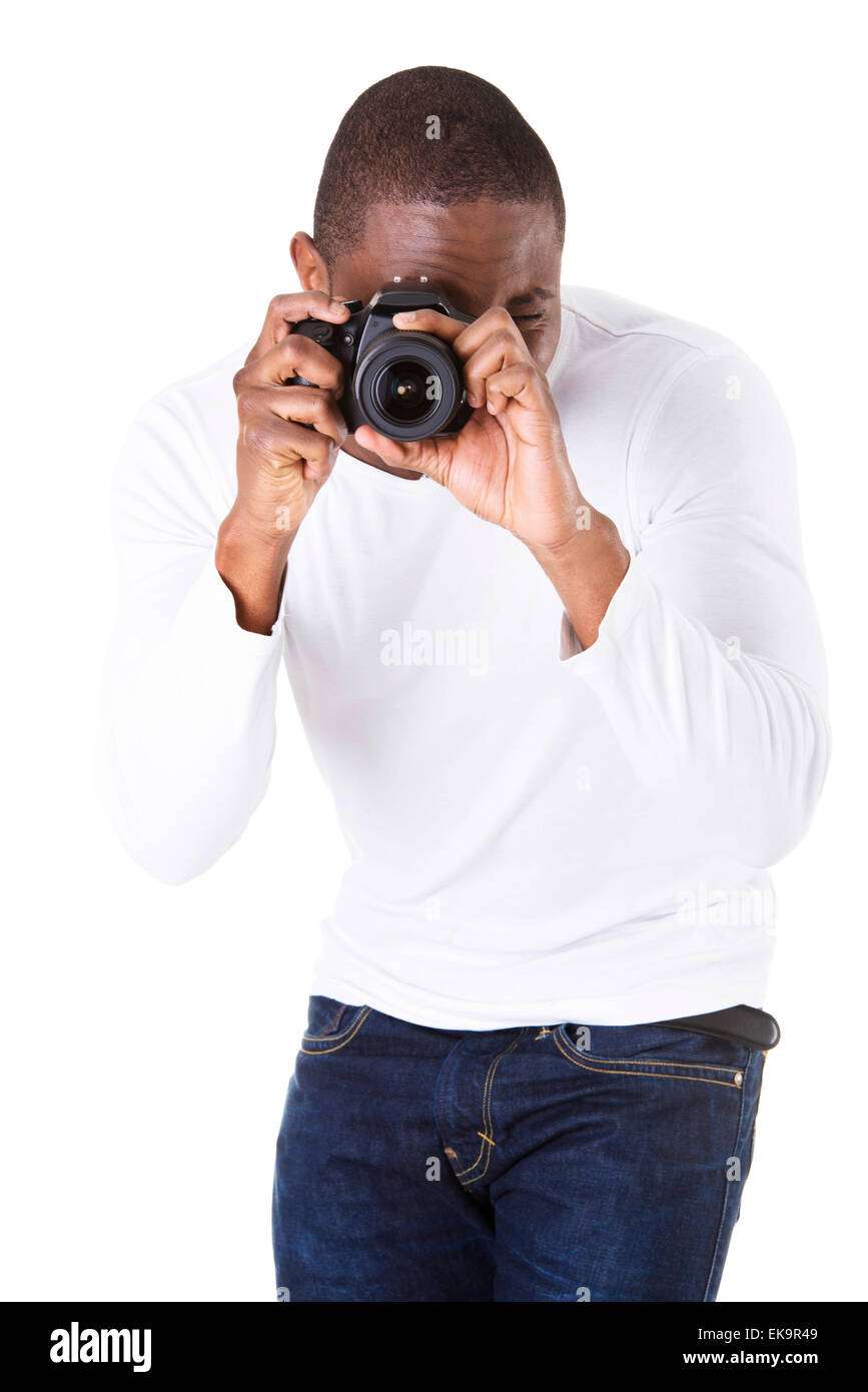 Photographer at work Stock Photo - Alamy
