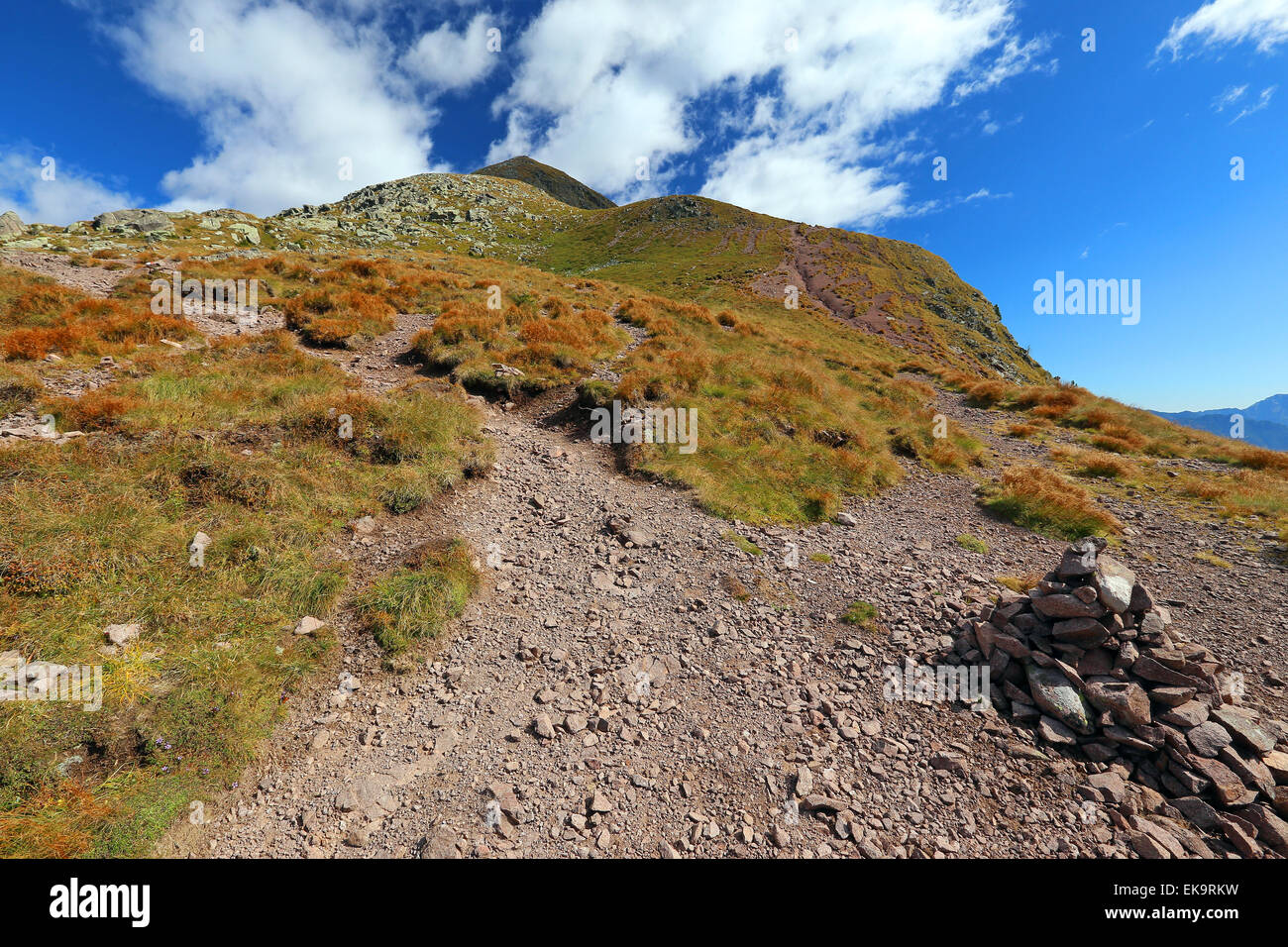 Hiking the dolomites hi-res stock photography and images - Alamy