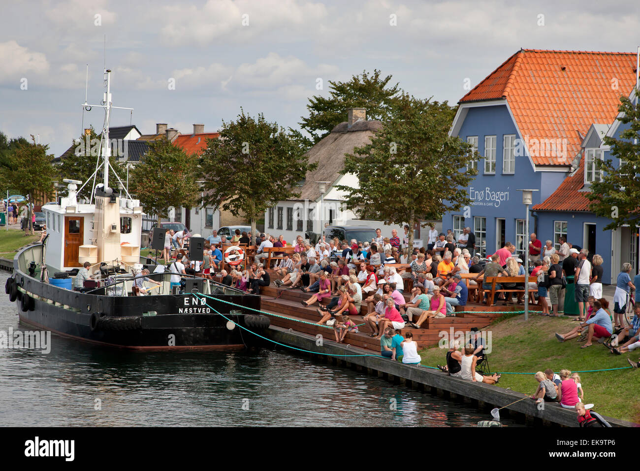 Karrebaeksminde harbour in Denmark Stock Photo - Alamy