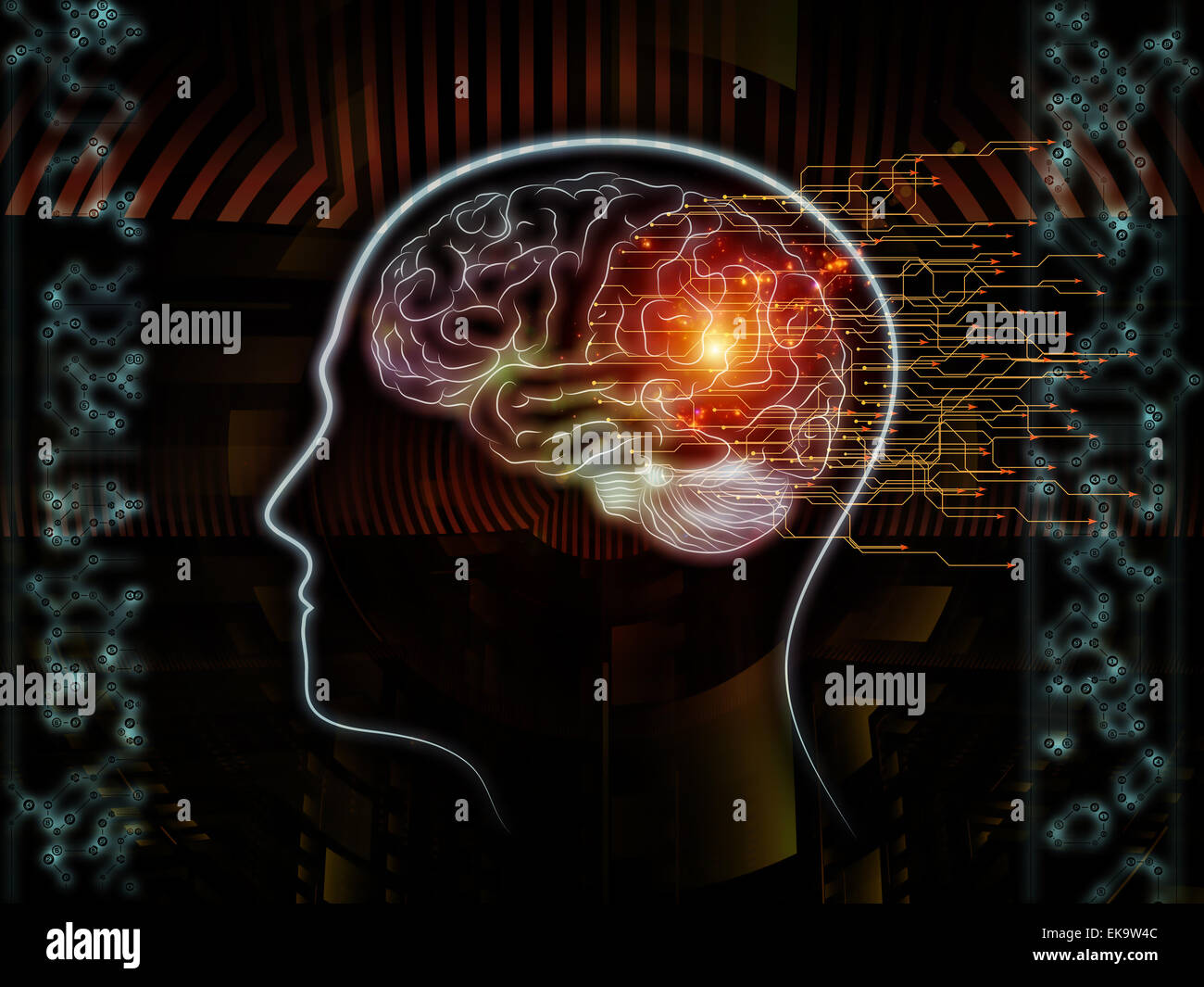Lights of Consciousness Stock Photo - Alamy