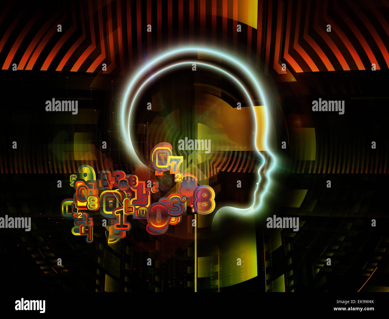 Lights of Consciousness Stock Photo - Alamy