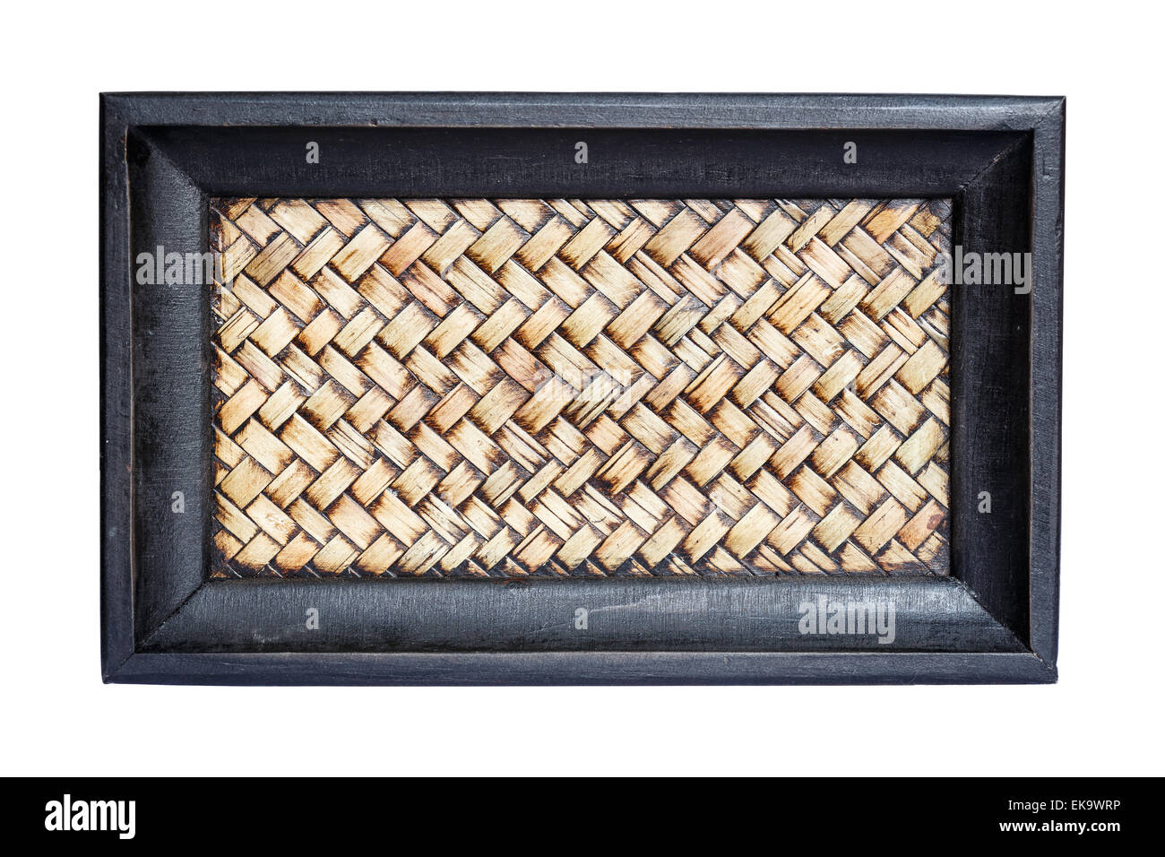 Thai style tray isolated on white background Stock Photo - Alamy