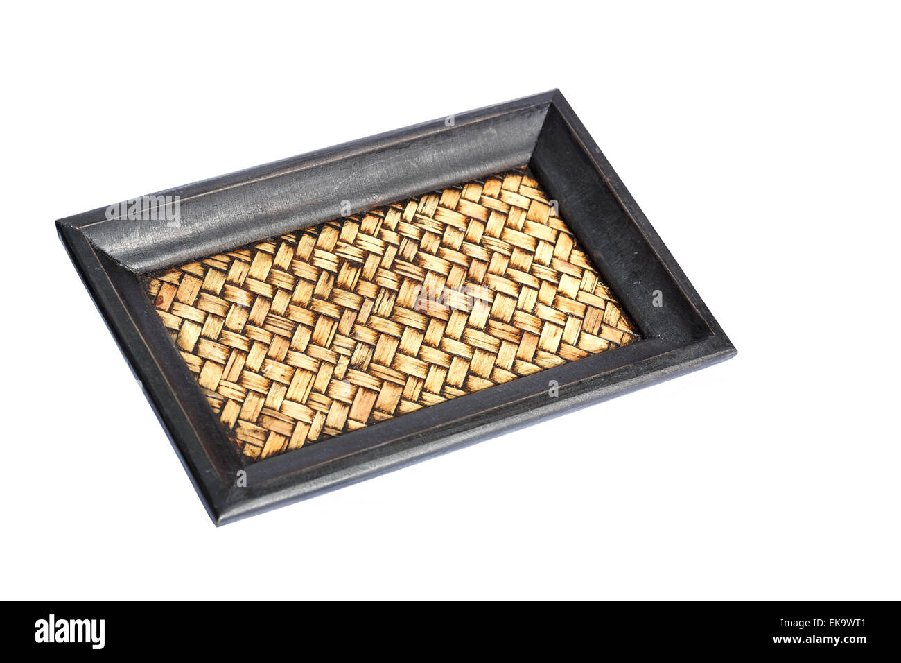 Thai style tray isolated on white background Stock Photo - Alamy