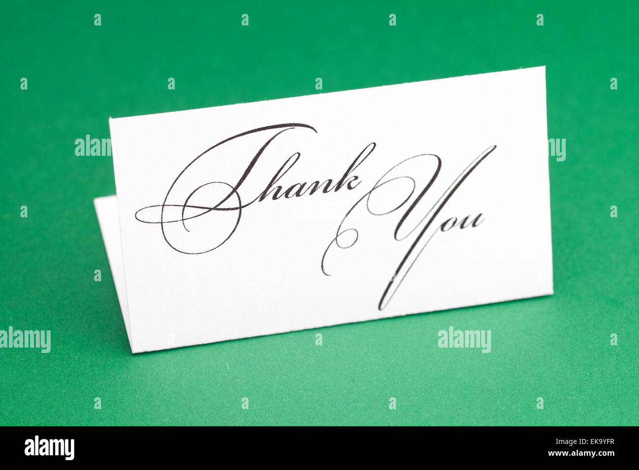 Thank you card writing hi-res stock photography and images - Alamy