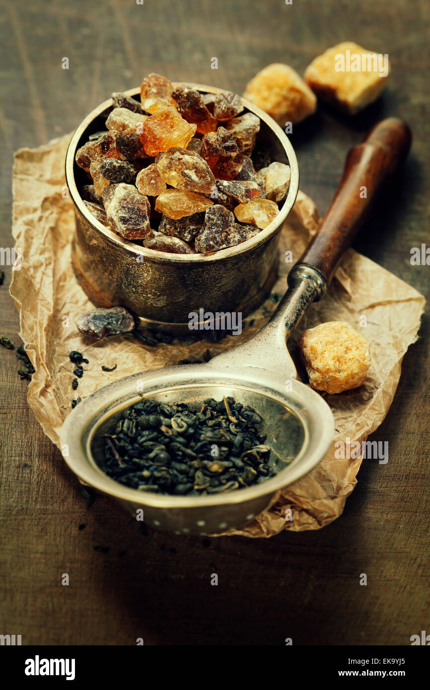 Tea and sugar Stock Photo - Alamy