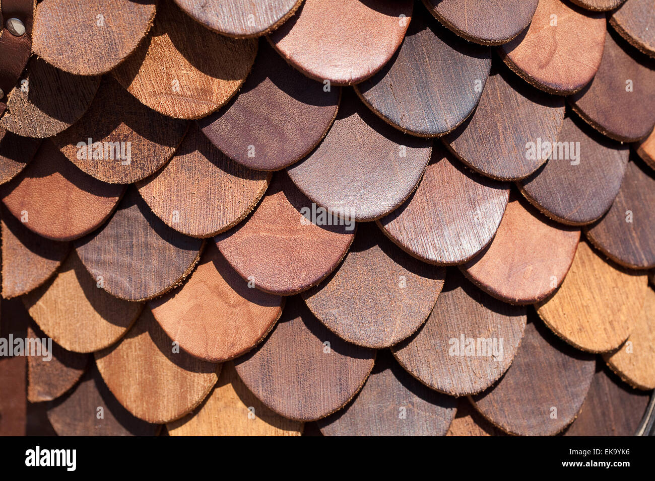 Leather armor texture hi-res stock photography and images - Alamy
