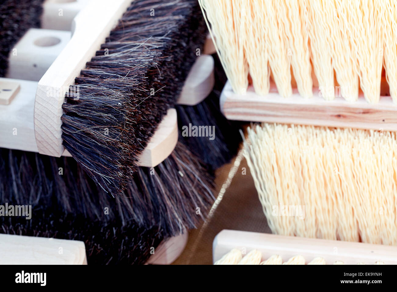 background of the brush for sweeping the fair Stock Photo - Alamy