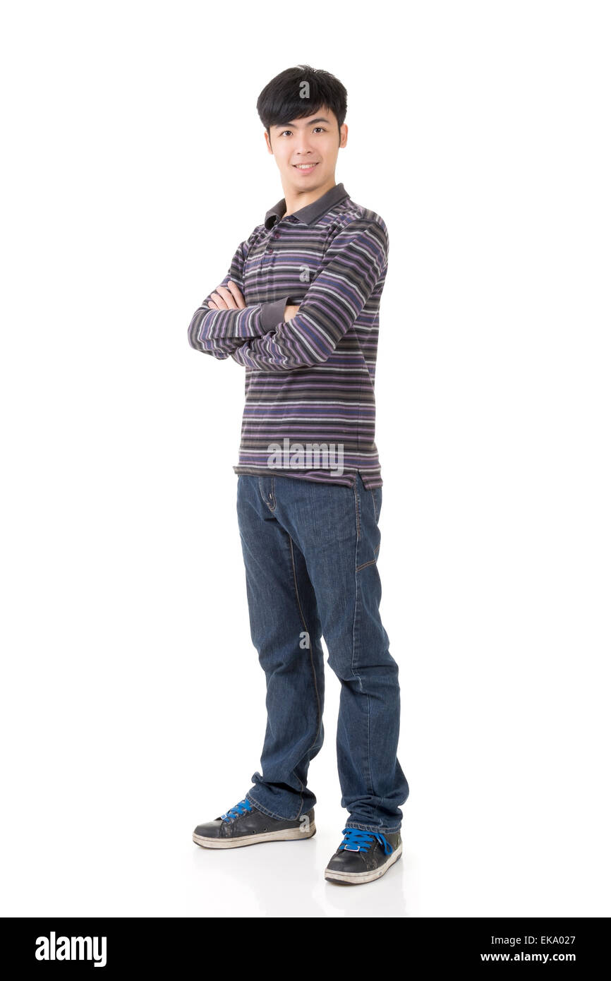 Attractive man on stand hi-res stock photography and images - Alamy