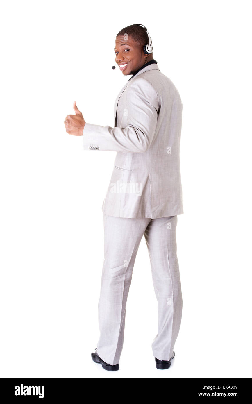 Friendly customer service Cut Out Stock Images & Pictures - Alamy