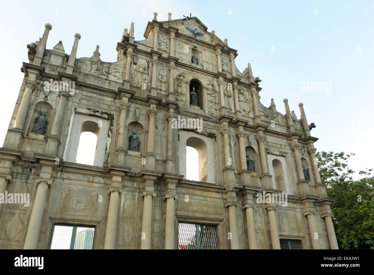 Cathedral of Saint Paul in Macau Stock Photo - Alamy