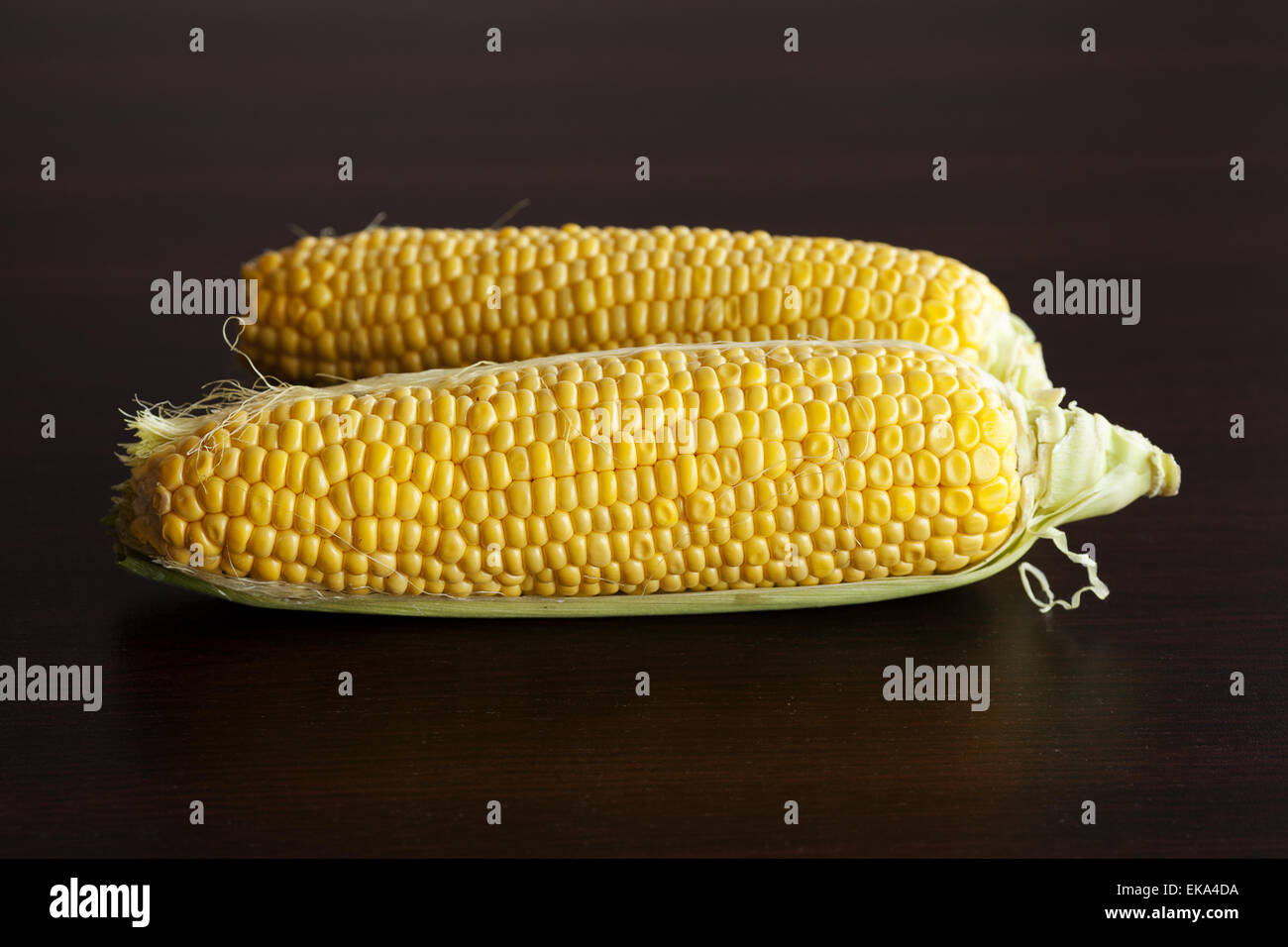 Table with corn field hi-res stock photography and images - Alamy