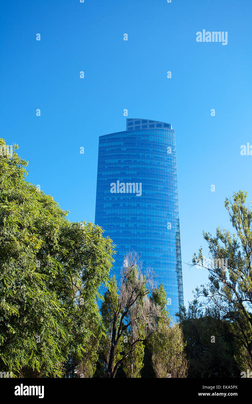 Beautiful modern office building against the blue sky Stock Photo - Alamy