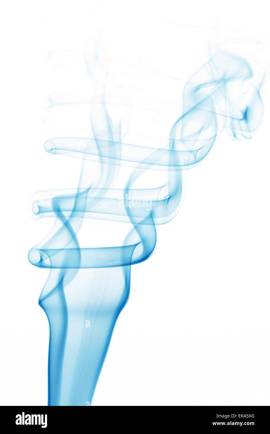 wave and smoke of different colors isolated on white Stock Photo - Alamy