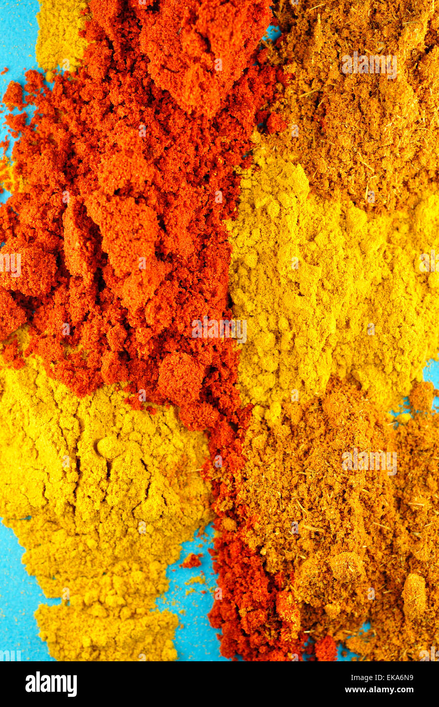 Variety of Spices Stock Photo - Alamy