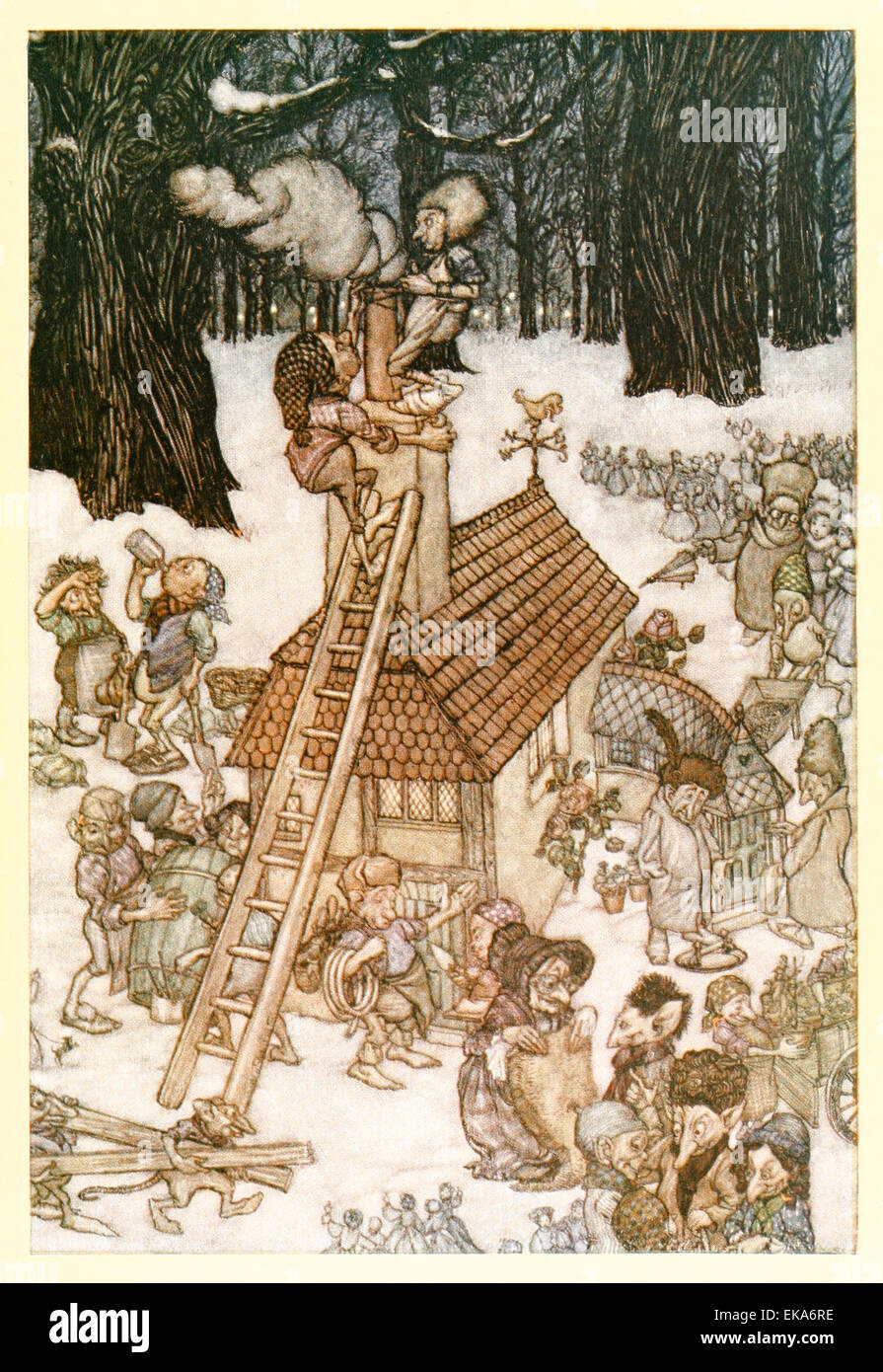 - Illustration by Arthur Rackham (1867-1939) from ‘Peter Pan in ...