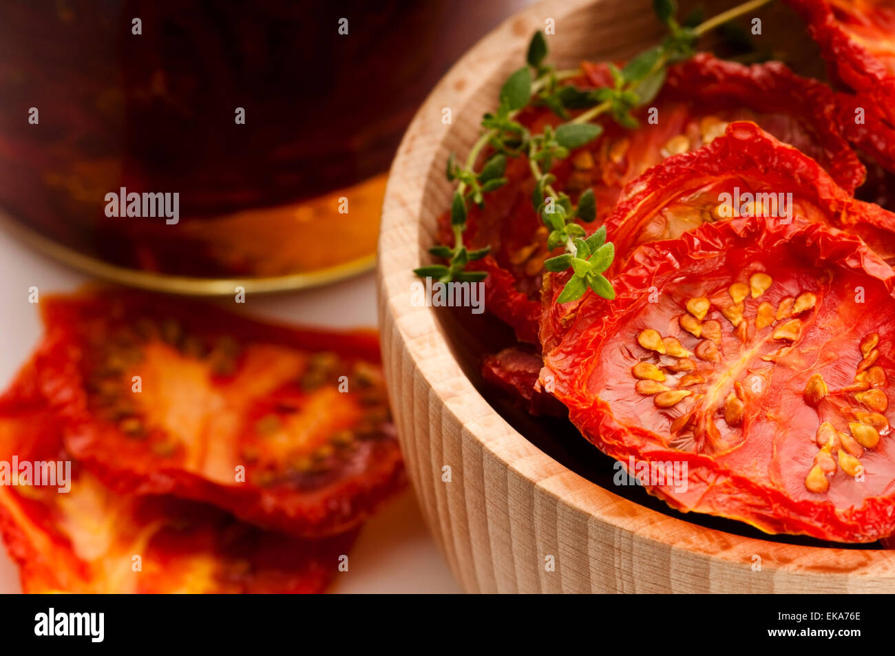 Italian sun dried tomatoes Stock Photo - Alamy