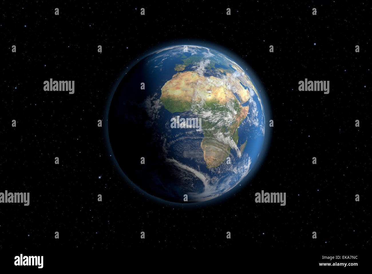 View of earth from outer space hi-res stock photography and images - Alamy